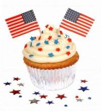 Cupcake Flags - Printable Toothpick Pennants
